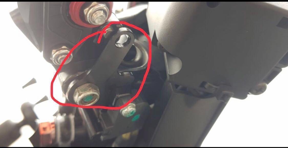 Yamaha Xmax 300 Brake Lever w/Rear Brake Locking Function, Motorcycles ...