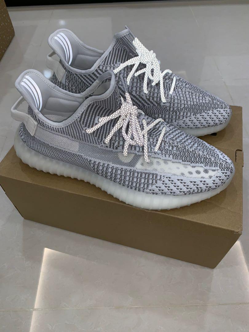 Yeezy Static Non reflective, Men's Fashion, Footwear, Sneakers on Carousell