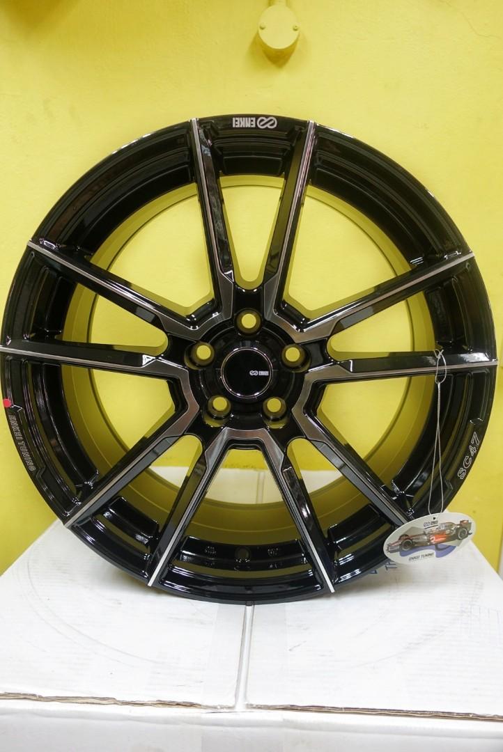 17" Enkei Tuning SC47 7.5x17 5-100 +38, Car Accessories, Tyres & Rims ...