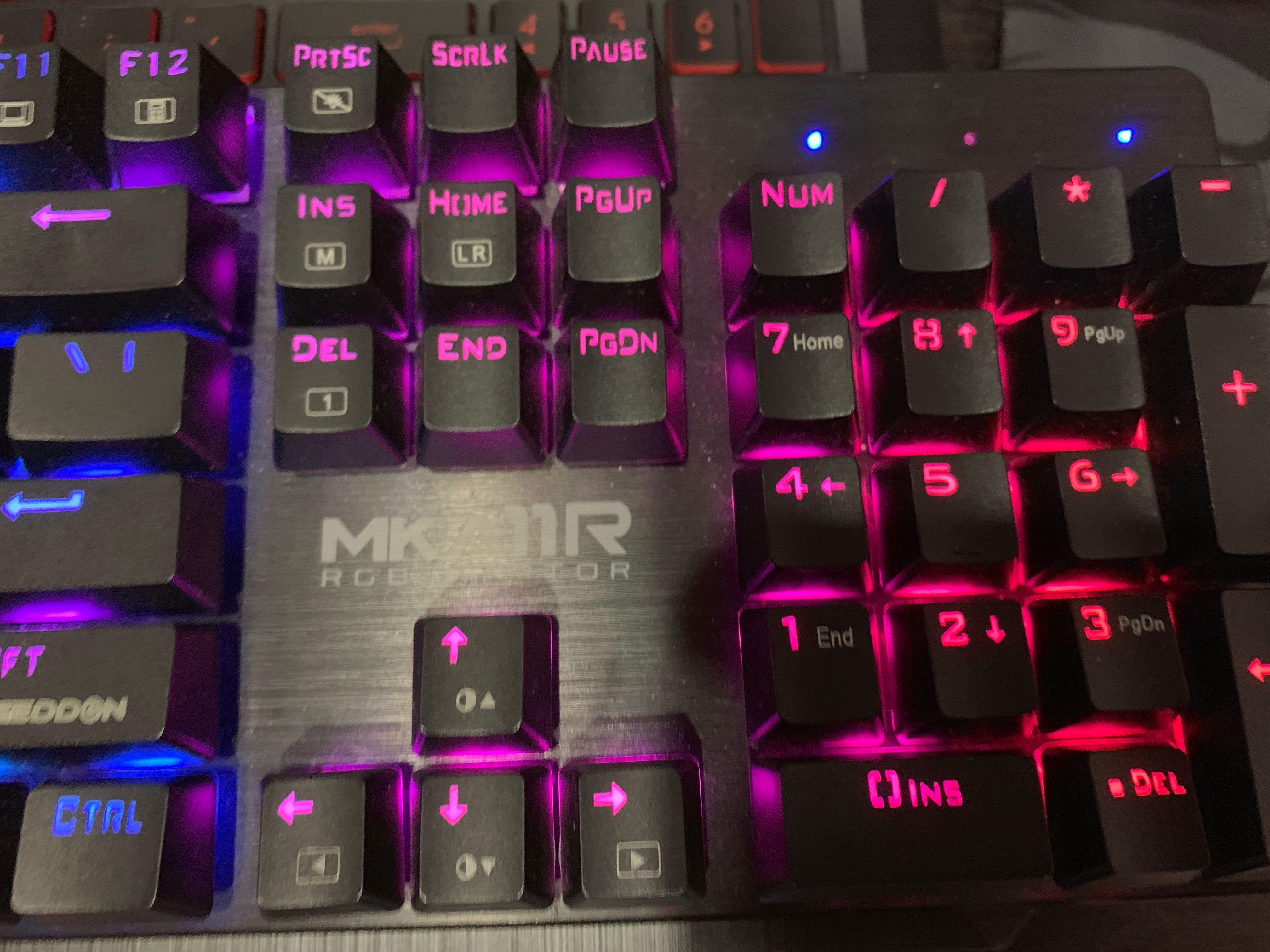 armaggedon mka-11r blue switch, Computers & Tech, Parts & Accessories ...