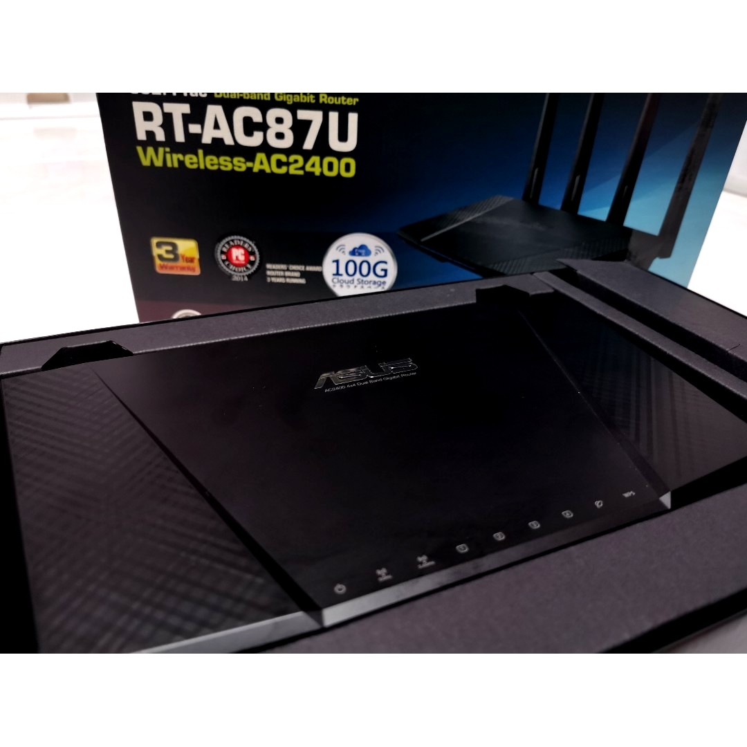 ASUS RT-AC87U Router, Computers & Tech, Parts & Accessories, Networking ...