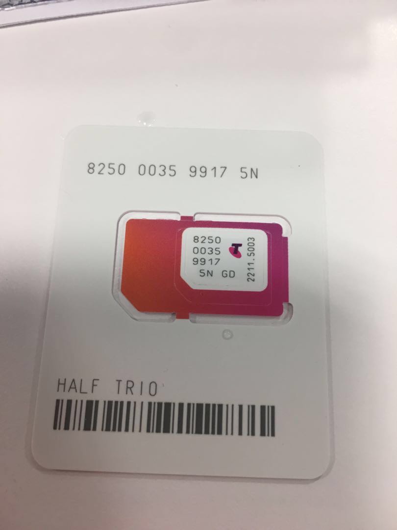 Australia Telstra sim card - 17GB data, unlimited international call to ...