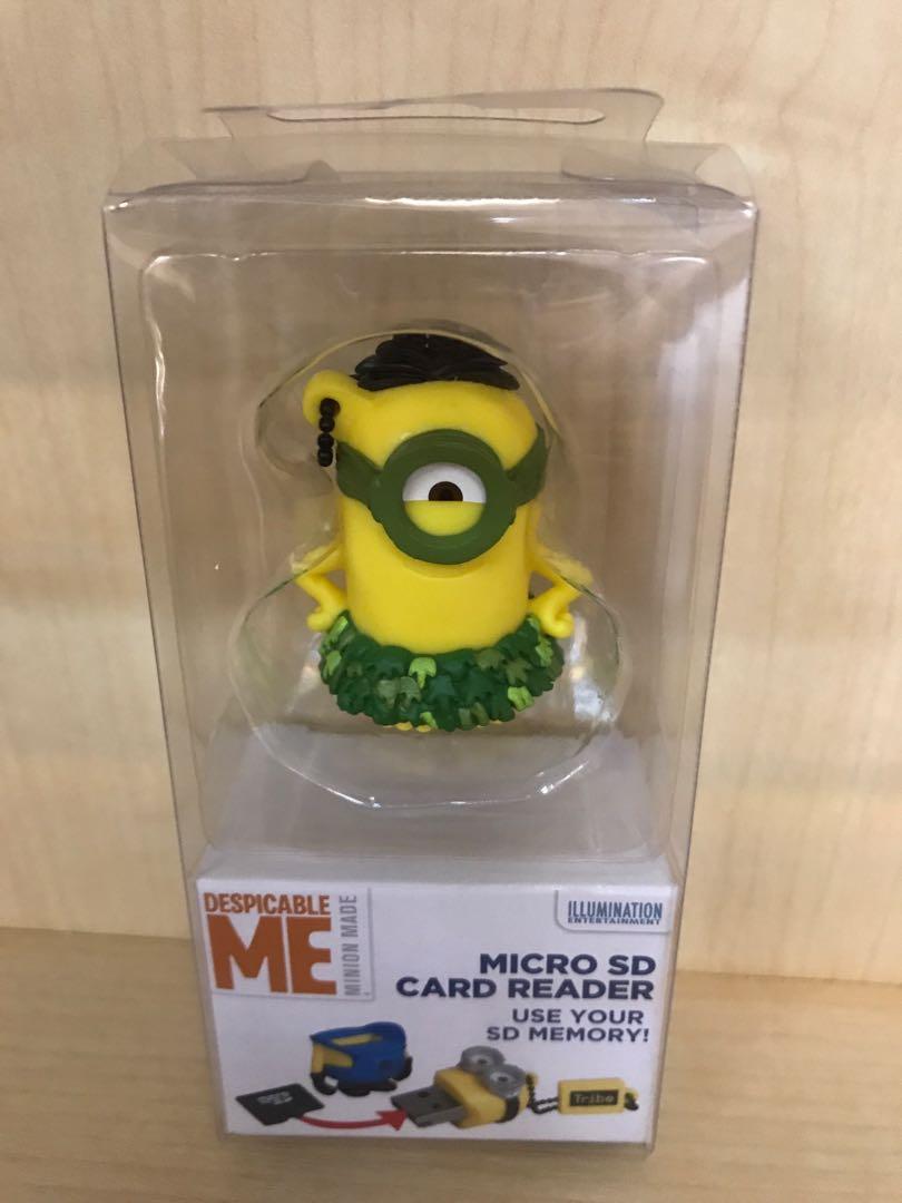 BN Authentic Minions Micro SD Card Reader Jail Time/Au Naturel/Bob ...