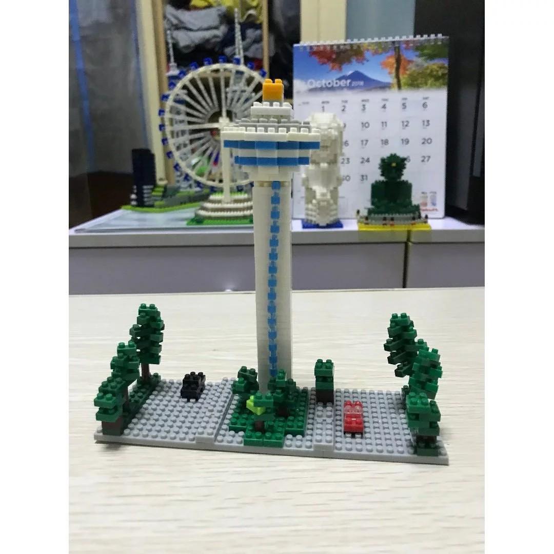 Brixies Nanoblock Singapore Changi Airport Tower, Hobbies & Toys, Toys & Games on Carousell