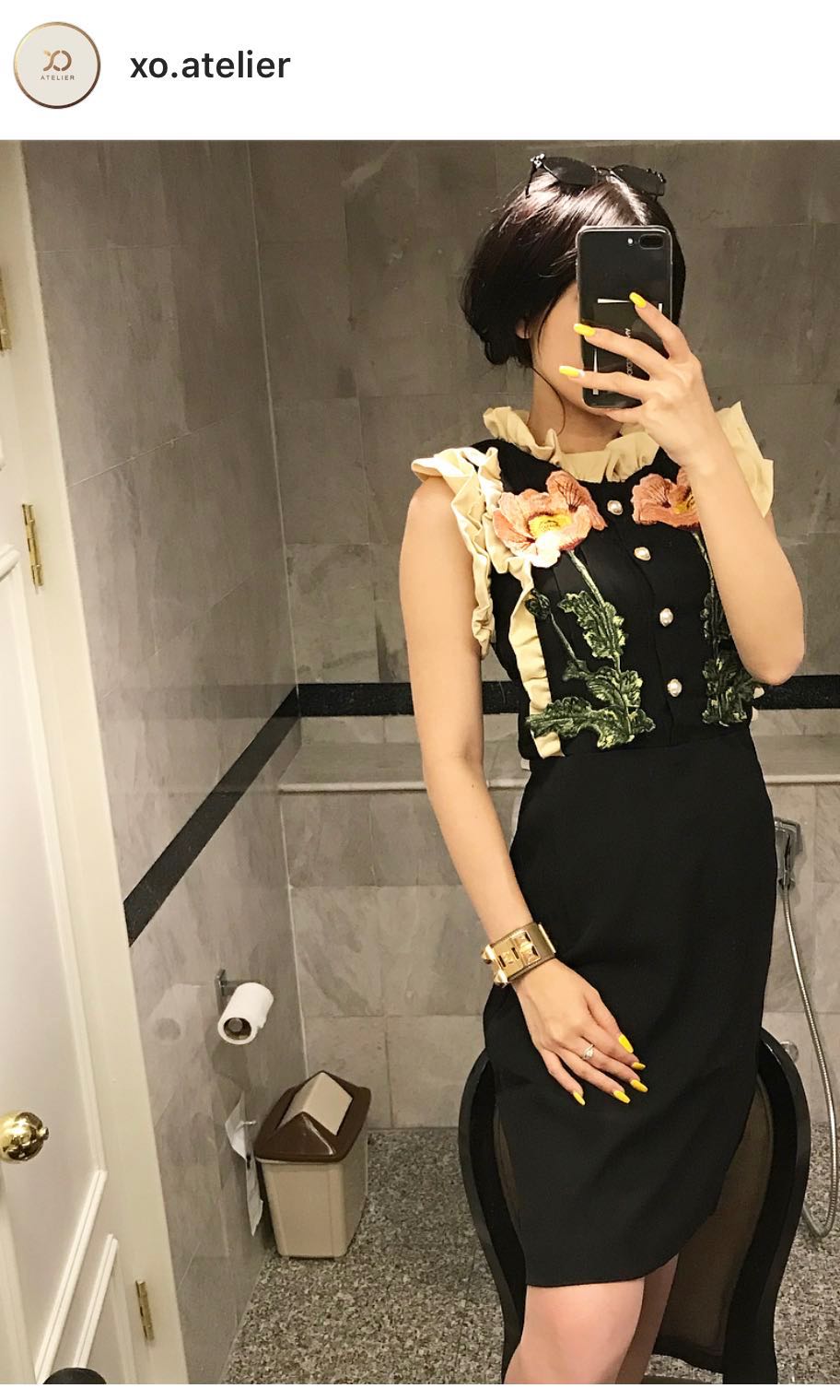 Chanel look a like dress, Fesyen Wanita, Pakaian Wanita, Gaun & Rok di ...