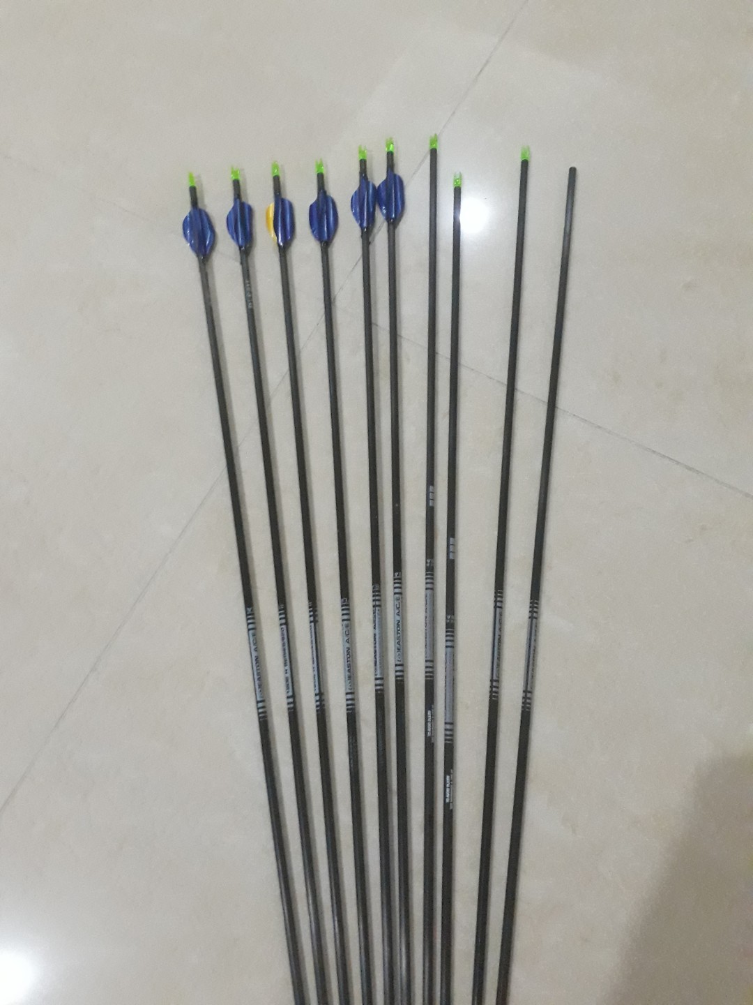 Easton ACE arrows, Sports Equipment, Bicycles & Parts, Parts ...