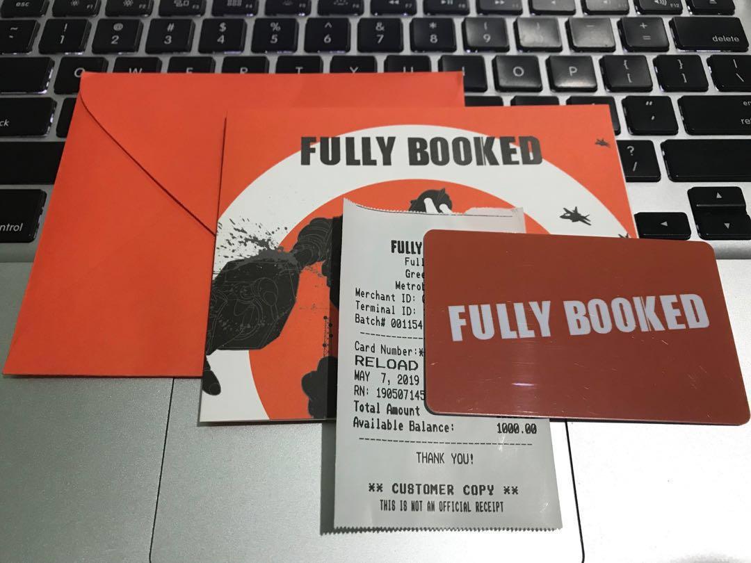 FULLY BOOKED Gift Card, Hobbies & Toys, Books & Magazines, Religion ...