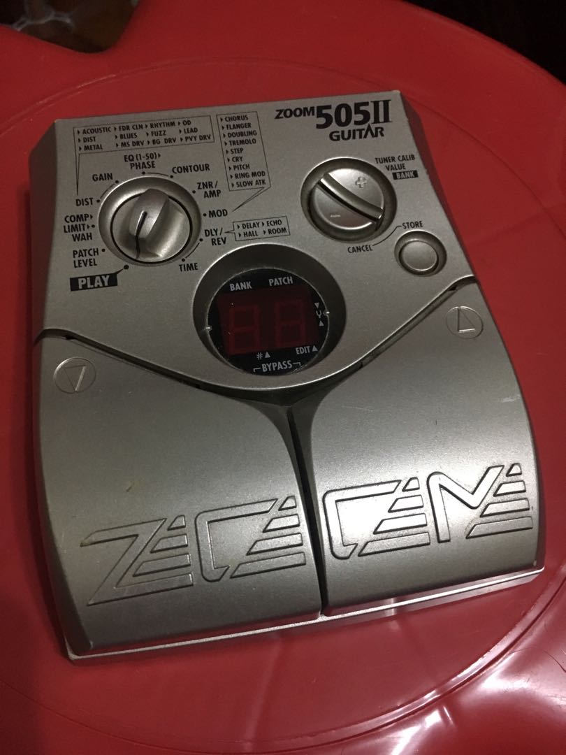 Guitar Effects (ZOOM 505 II), Hobbies & Toys, Music & Media, Musical ...