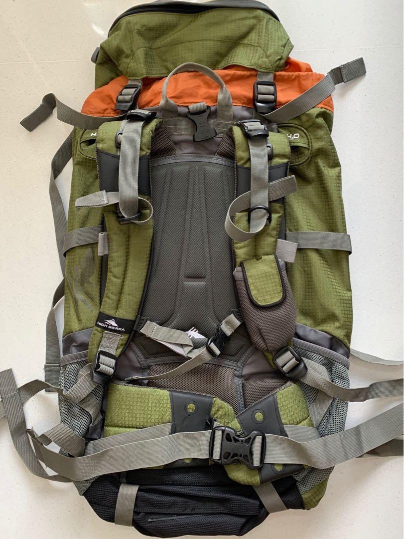 High Sierra Summit 45L Hiking Backpack, Men's Fashion, Bags, Backpacks ...