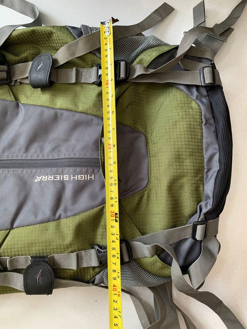 High Sierra Summit 45L Hiking Backpack, Men's Fashion, Bags, Backpacks ...