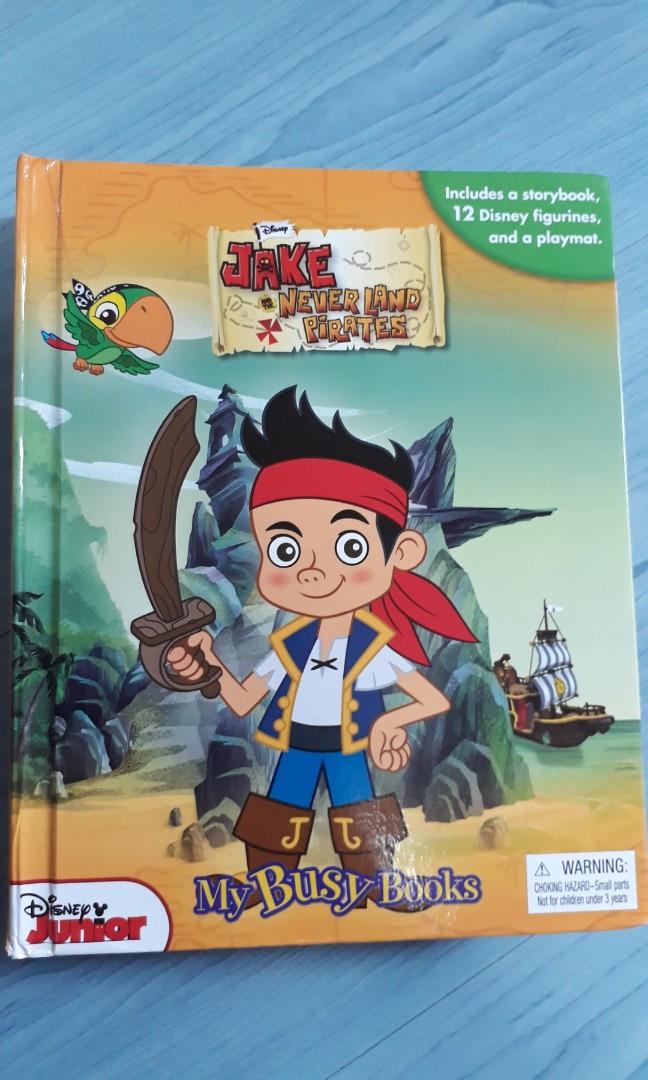 Jake and the Neverland Pirate Disney children books, Hobbies & Toys ...