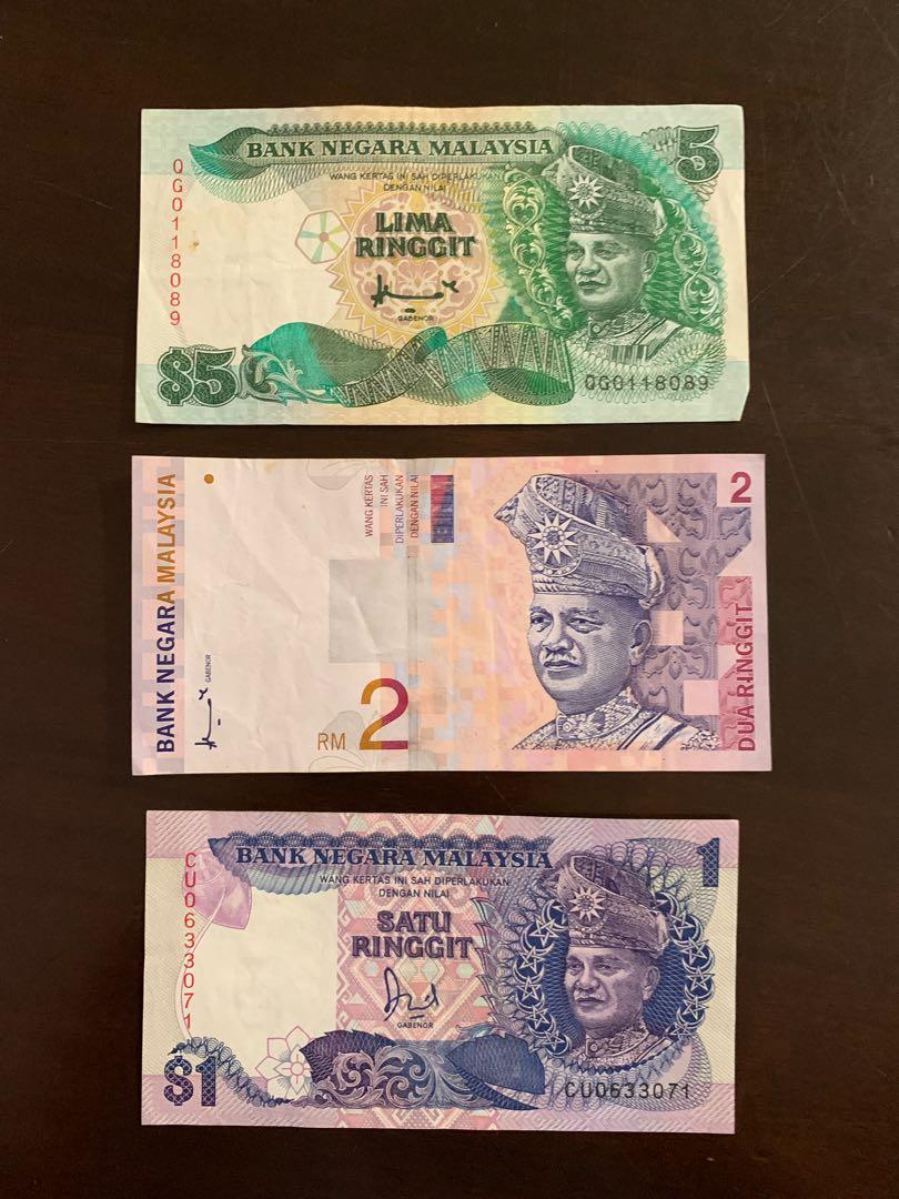 Malaysian Ringgits Old Notes & Coin, Hobbies & Toys, Collectibles ...