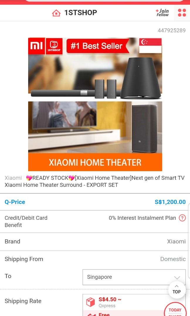 MI Home Theater 4.1, Audio, Soundbars, Speakers & Amplifiers on Carousell