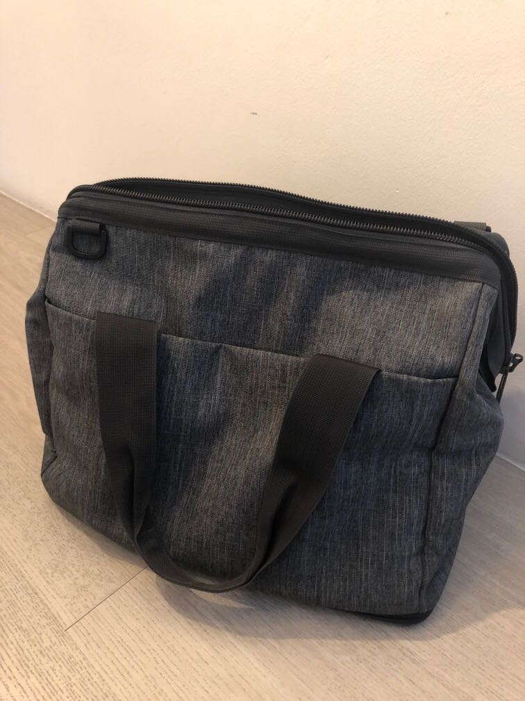 Muji Expandable Boston Bag, Men's Fashion, Bags, Sling Bags on Carousell