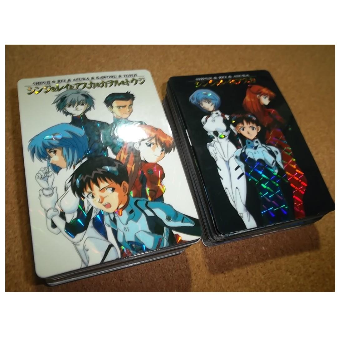 Neon Genesis Evangelion (EVA) carddass part 1 & 2 full cards set ...