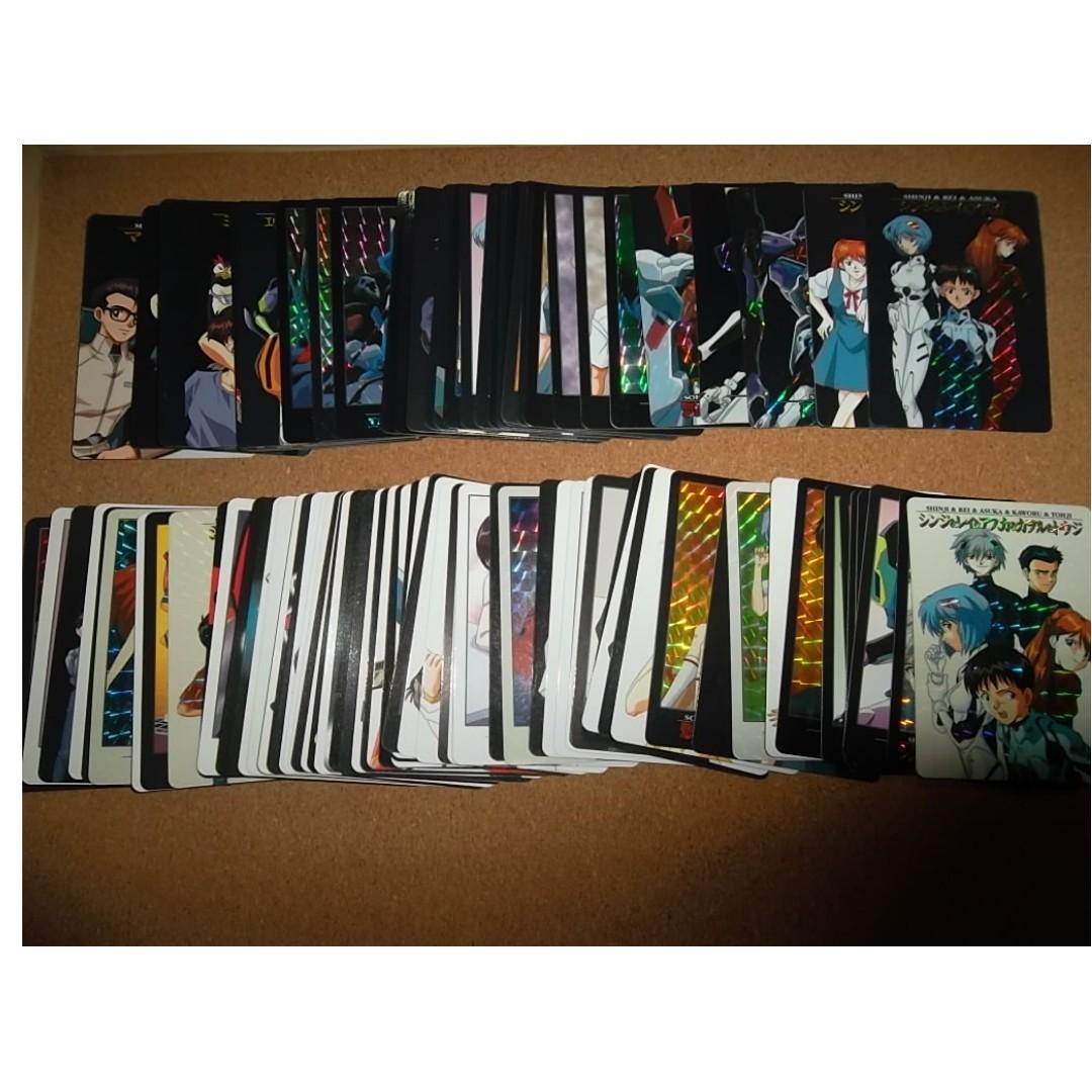 Neon Genesis Evangelion (EVA) carddass part 1 & 2 full cards set ...