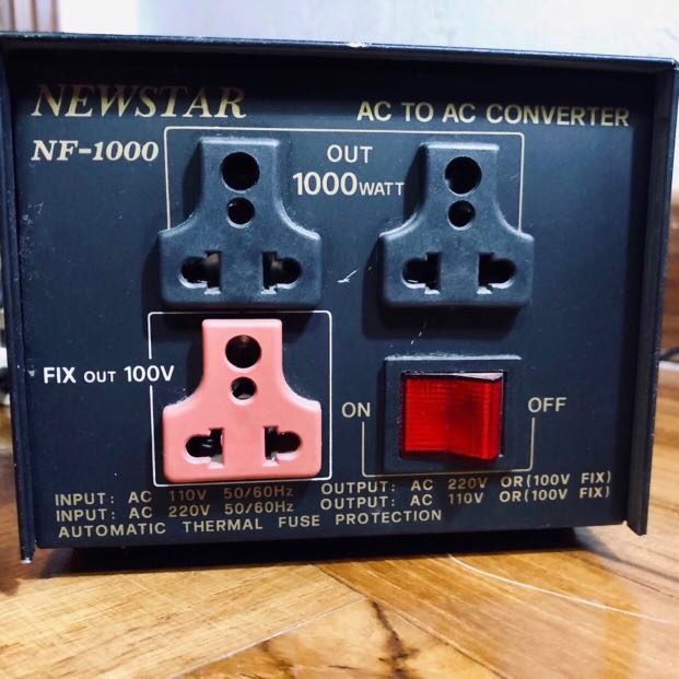 Newstar NF-1000 AC to AC converter voltage transformer max output 1000W ...