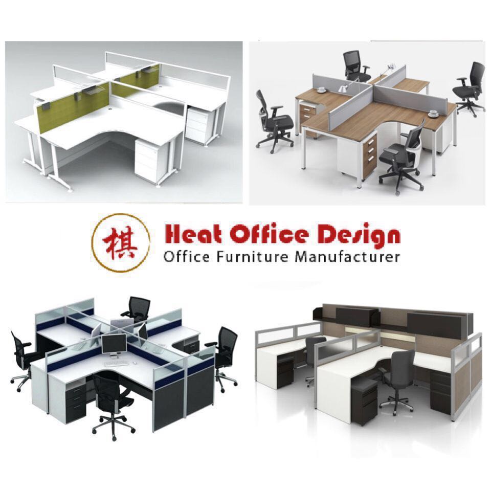 Office Table System Furniture Workstation Desk, Furniture & Home Living ...