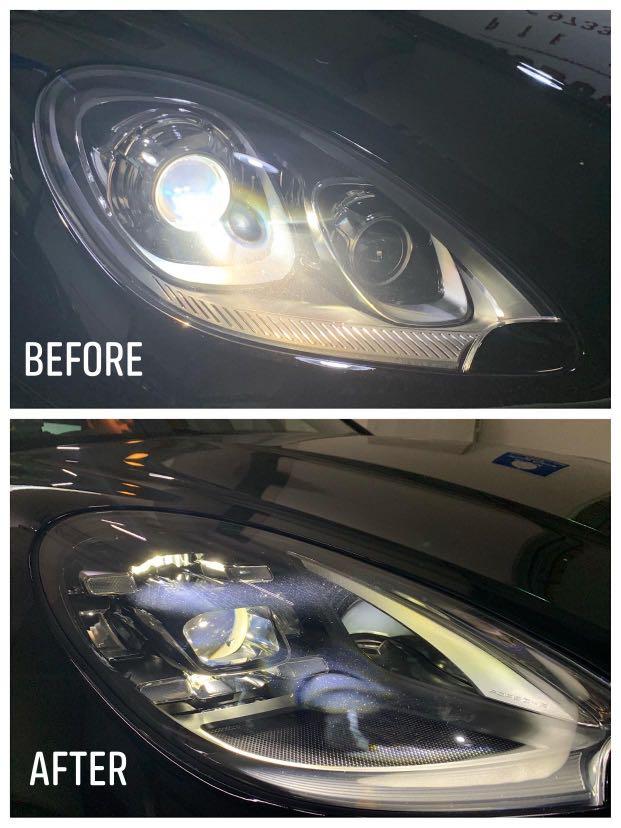 Original Porsche LED PDLS+ Headlight Macan Cayenne Boxter Cayman 911 ...