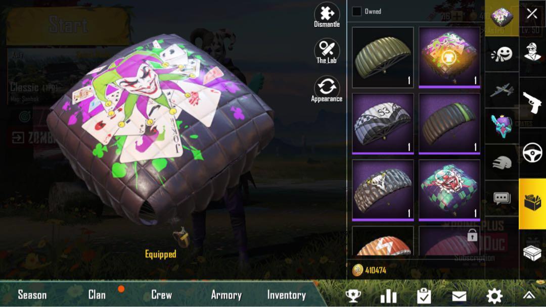 PUBG ACCOUNT WITH THE FOOL SET AND M416 THE FOOL, Video Gaming, Gaming ...