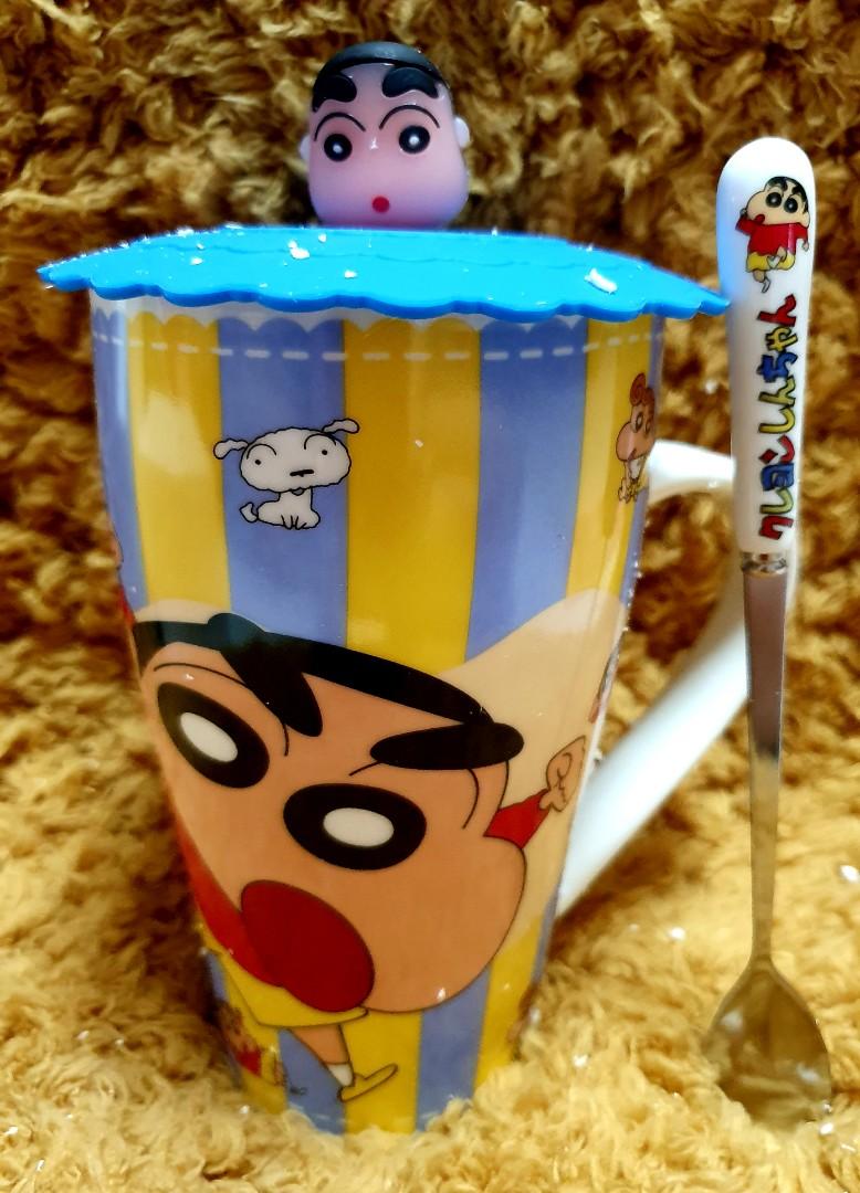 Shin chan ceramic tall cup, Furniture & Home Living, Kitchenware ...