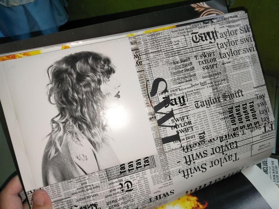 TAYLOR SWIFT REPUTATION CD + Taylor swift's poster, Hobbies & Toys ...