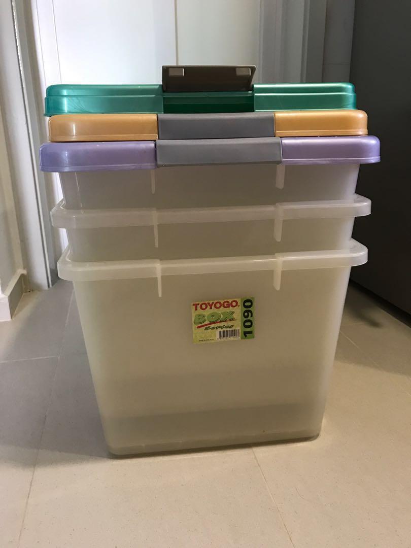 Toyogo Storage Box, Furniture & Home Living, Home Improvement ...