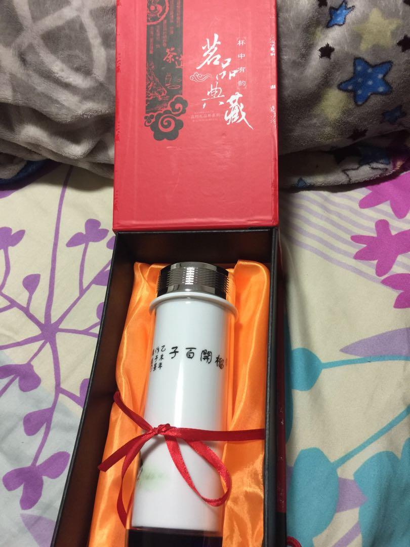 Vintage Traditional Chinese Flask Bottle, Everything Else on Carousell
