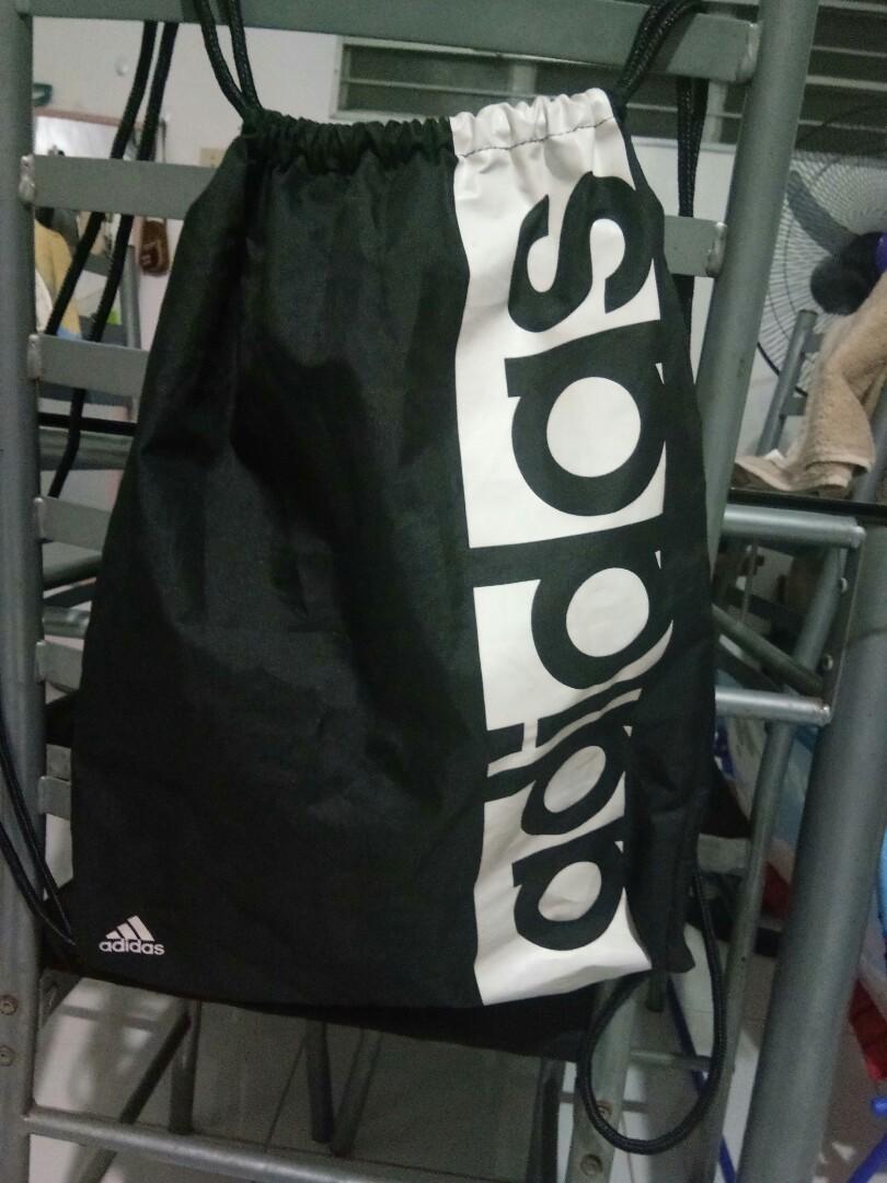 ADIDAS LINEAR PERFORMANCE GYM SACK, Men's Fashion, Activewear on Carousell