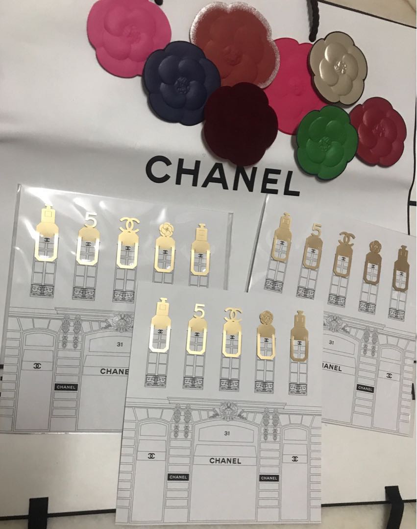 Chanel bookmark, Luxury, Accessories on Carousell