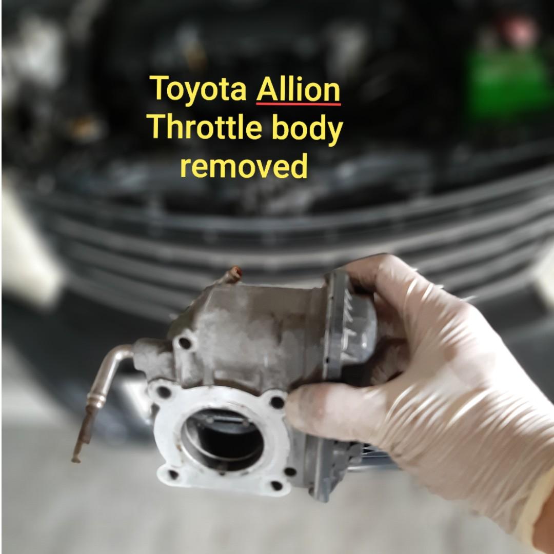 Cleaning of Thottle body & MAF sensor, Car Accessories, Accessories on ...