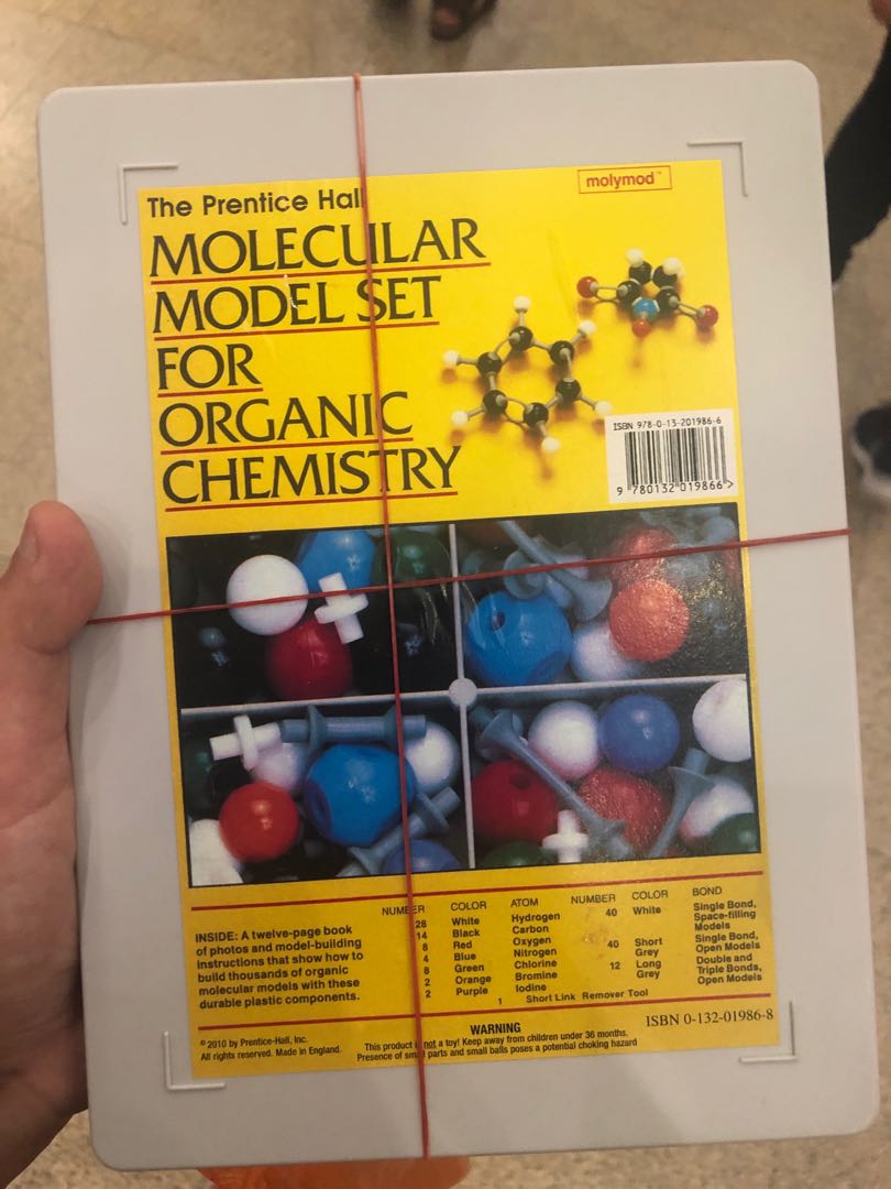 CM1121 and CM2121 molecular model set, Hobbies & Toys, Stationery ...
