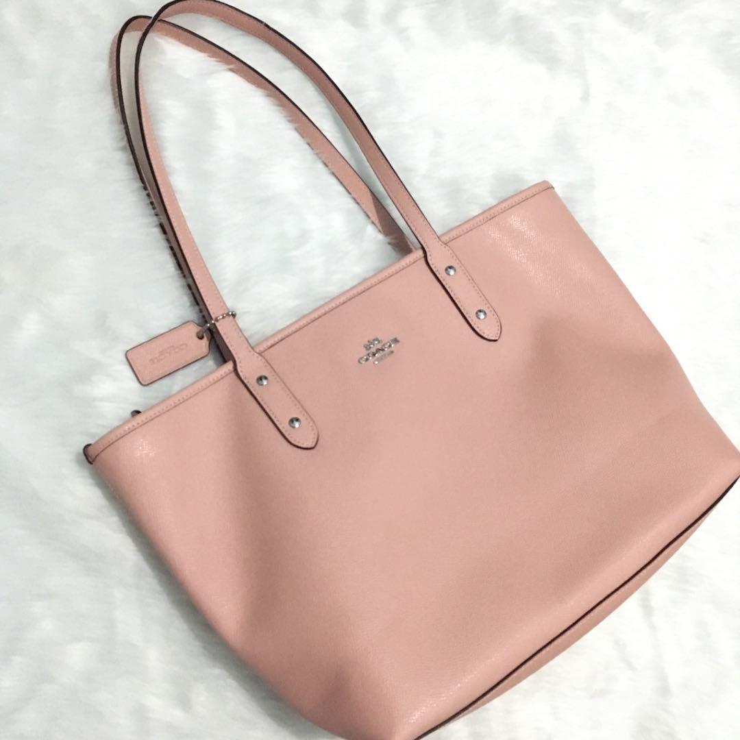 Coach City Zip Tote F58846 Black Crossgrain Leather - ayanawebzine.com