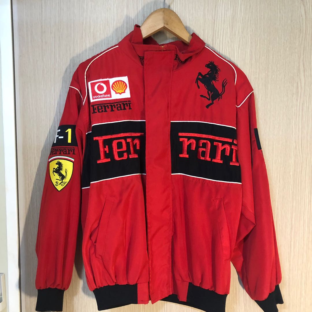 Ferrari Jacket, Men's Fashion, Coats, Jackets and Outerwear on Carousell