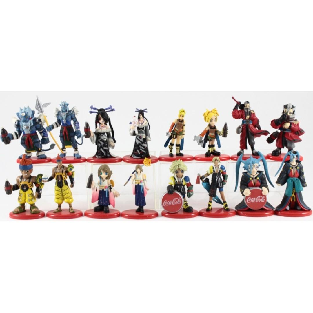 Final Fantasy X Coca Cola Figure 13 Auron (Prefer trade only), Hobbies ...