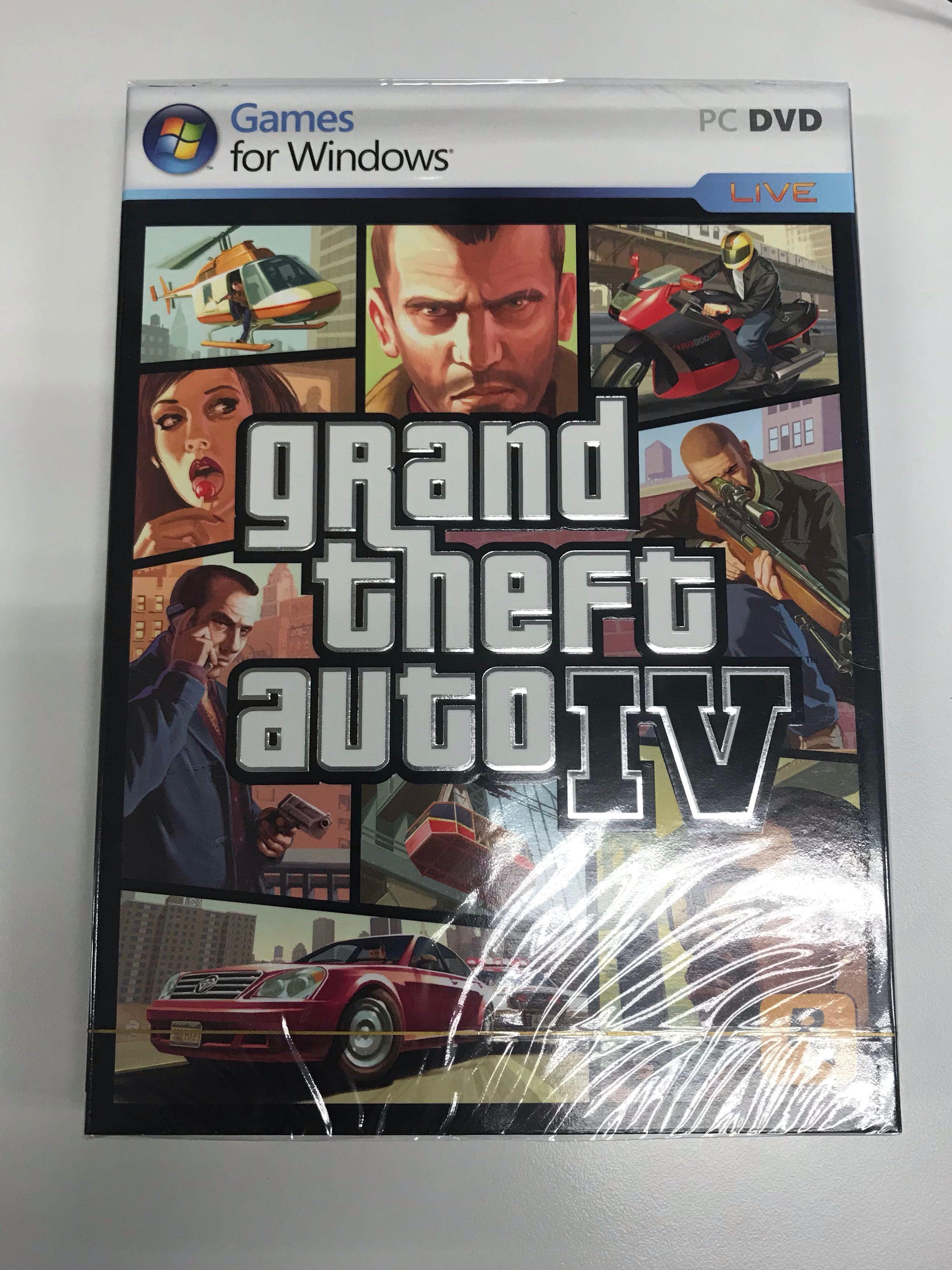 GTA 4 PC DVD, Video Gaming, Video Games, Xbox on Carousell
