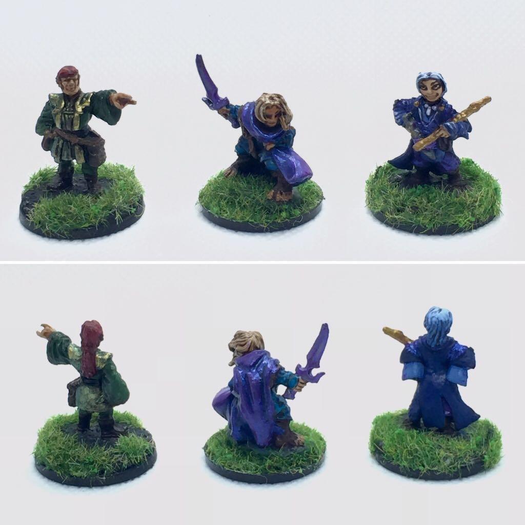 Halfling Dungeon & Dragon miniatures - hand-painted Reaper, Hobbies ...