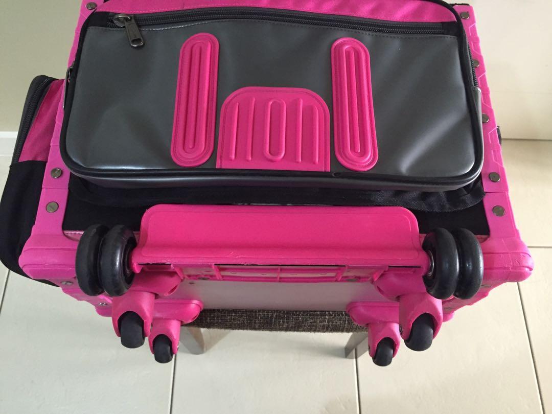 HAWK 6-wheel Trolley School Bag, Babies & Kids, Going Out, Strollers on ...