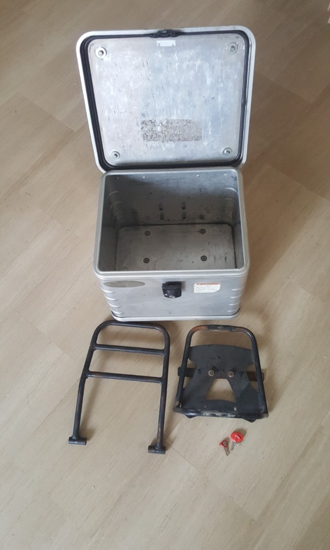 Hepco Becker Box & Frame, Motorcycles, Motorcycle Accessories on Carousell