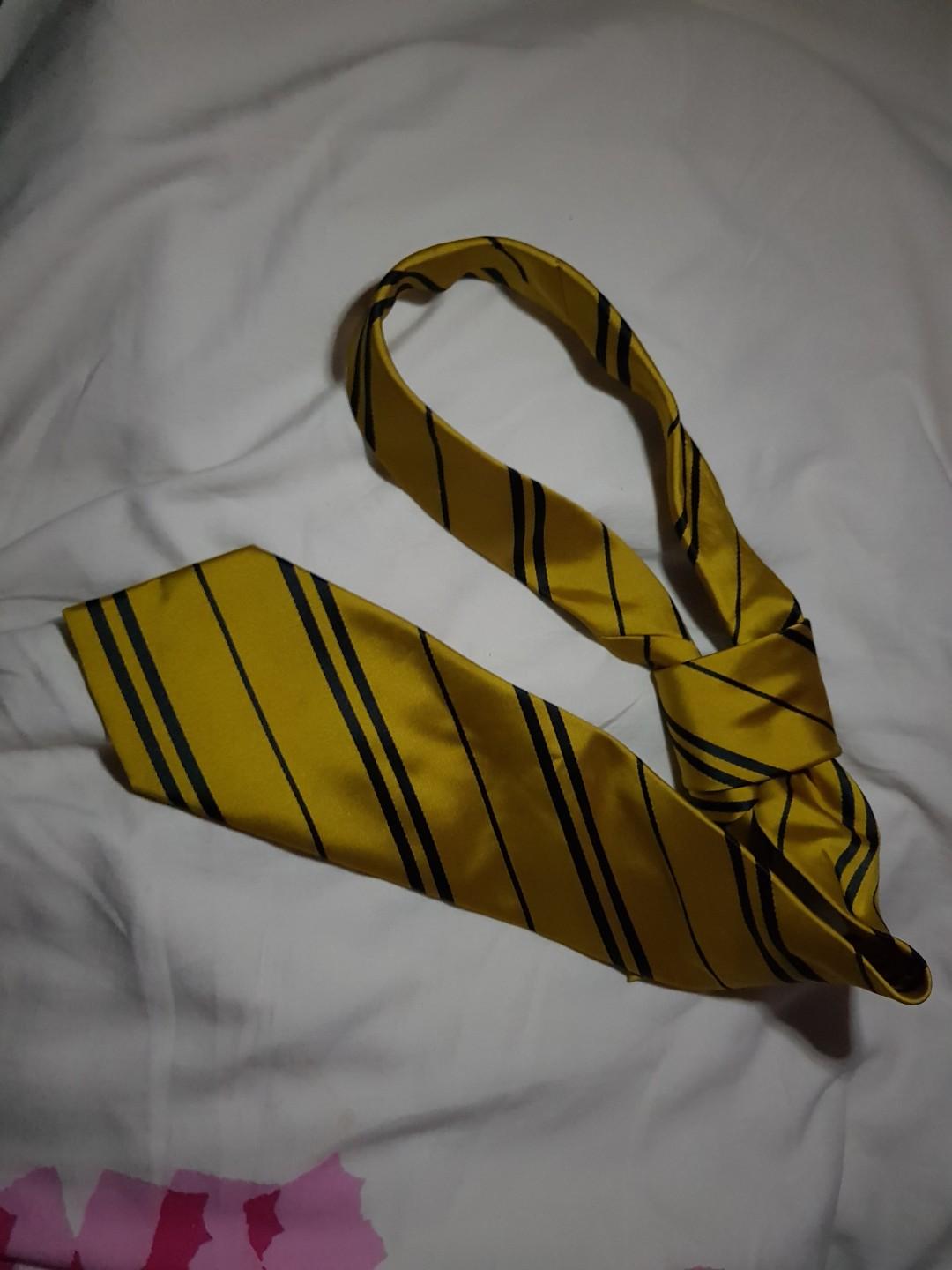 hufflepuff tie