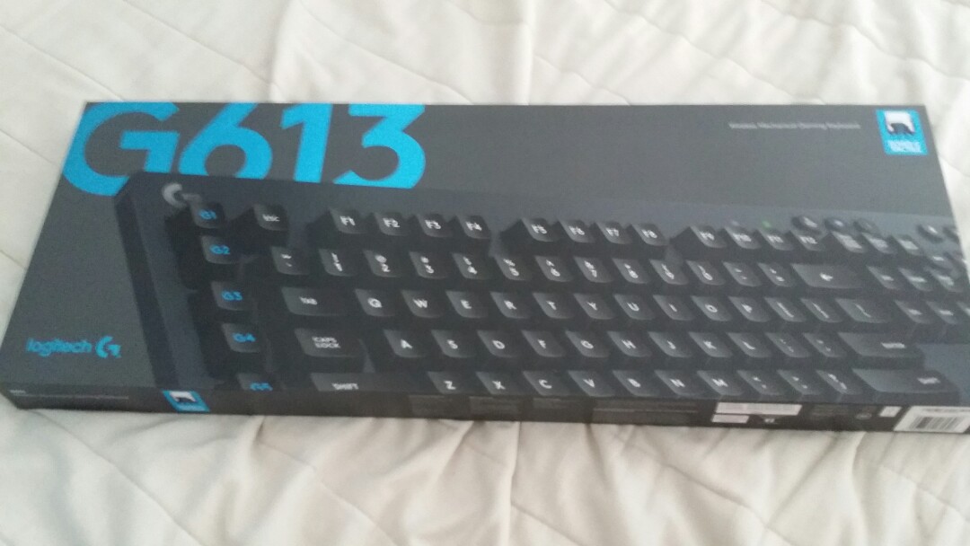 LOGITEC G613 WIRELESS MECHANICAL GAMING KEYBOARD, Computers & Tech ...