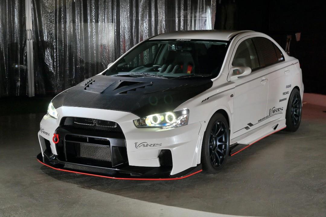 Mitsubishi Evo X Lancer Ex Varis Version 3 Front Bumper, Car ...