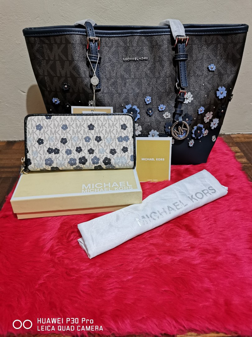 MK Bucket Bag & Wallet bundle, Luxury, Bags & Wallets on Carousell