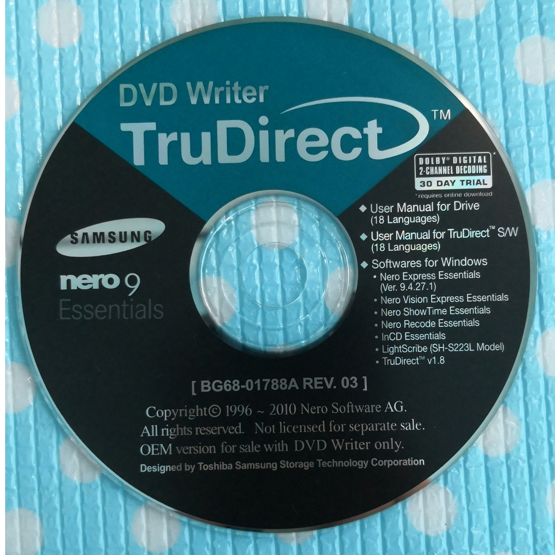 Nero CD/ DVD burning software, Computers & Tech, Parts & Accessories ...