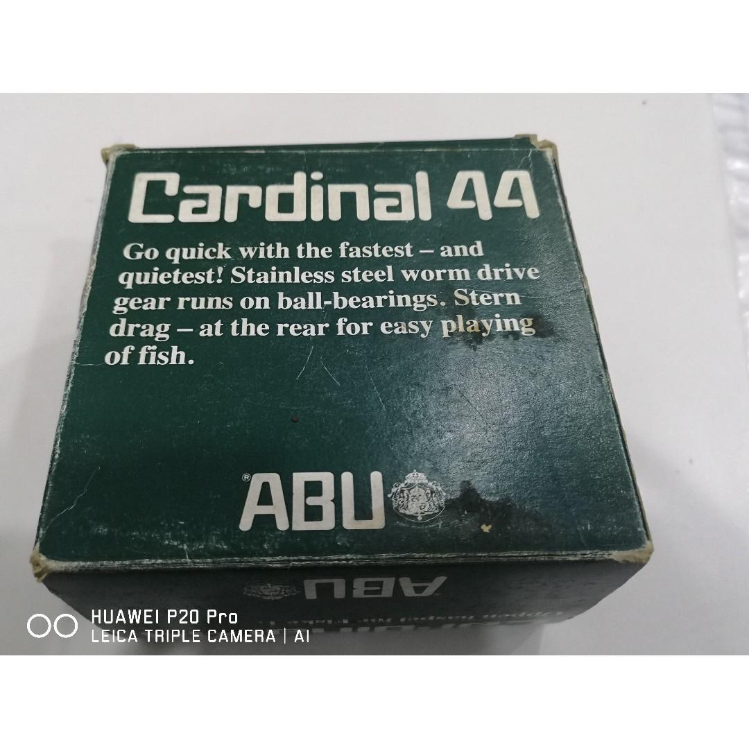 (New) Abu Cardinal 44 Fishing Reel, Sports Equipment, Fishing on Carousell