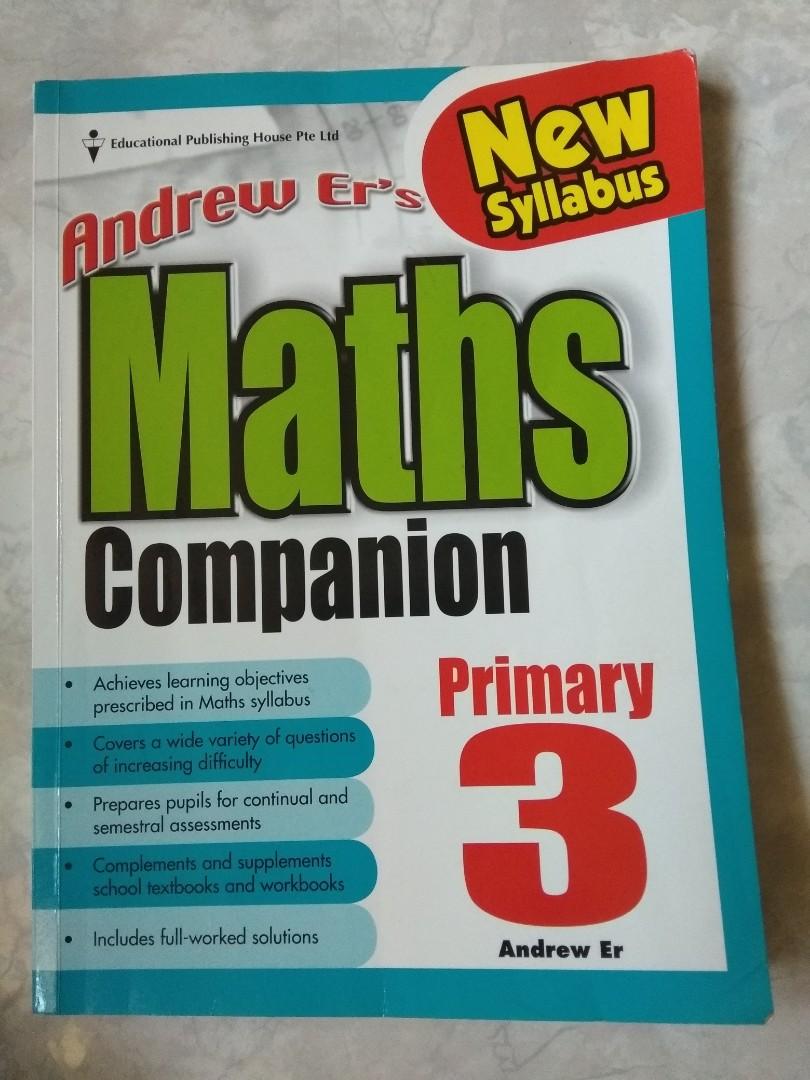 P3 Andrew Er's Maths Companion assessment book, Hobbies & Toys, Books ...