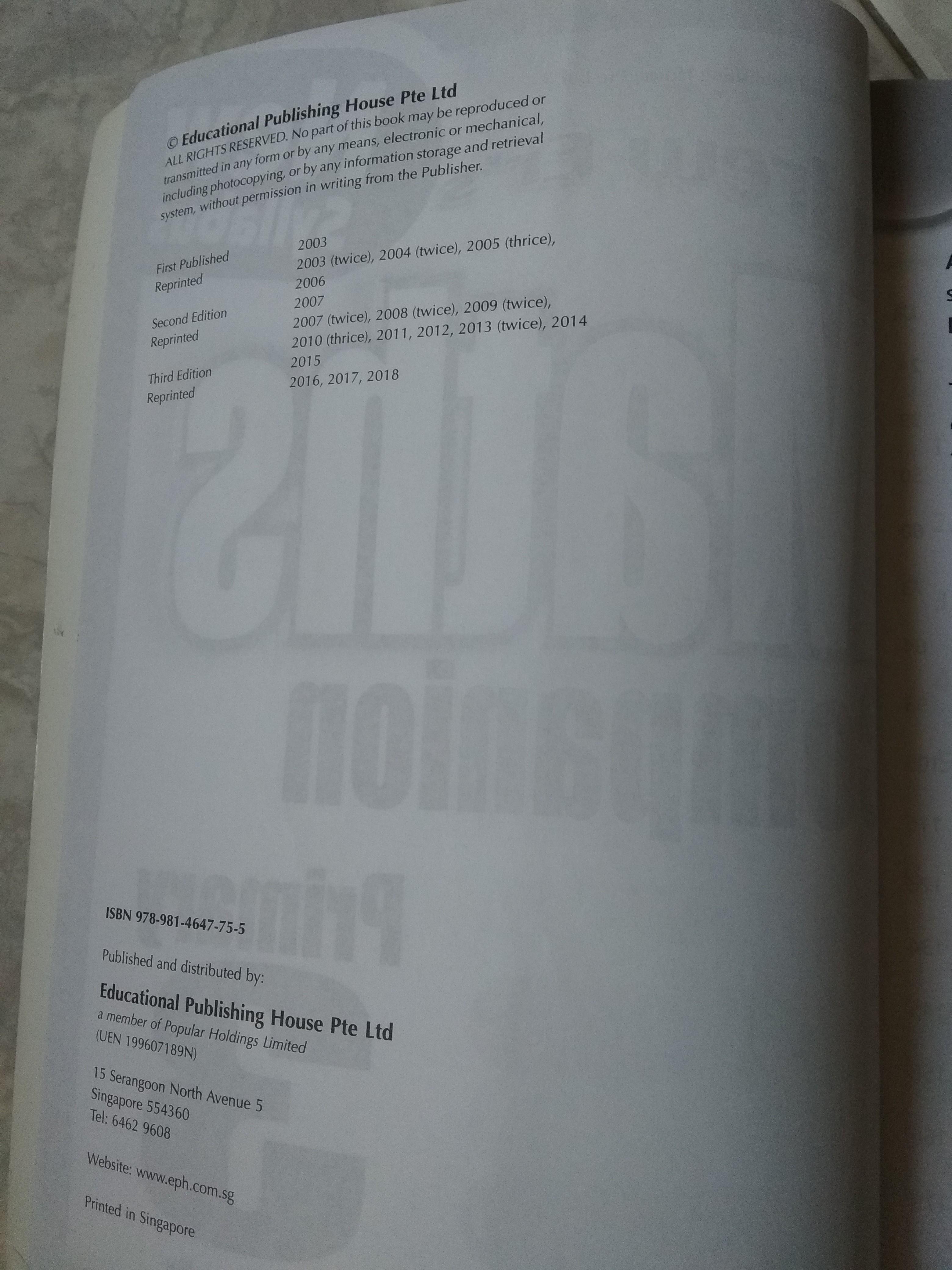 P3 Andrew Er's Maths Companion assessment book, Hobbies & Toys, Books ...