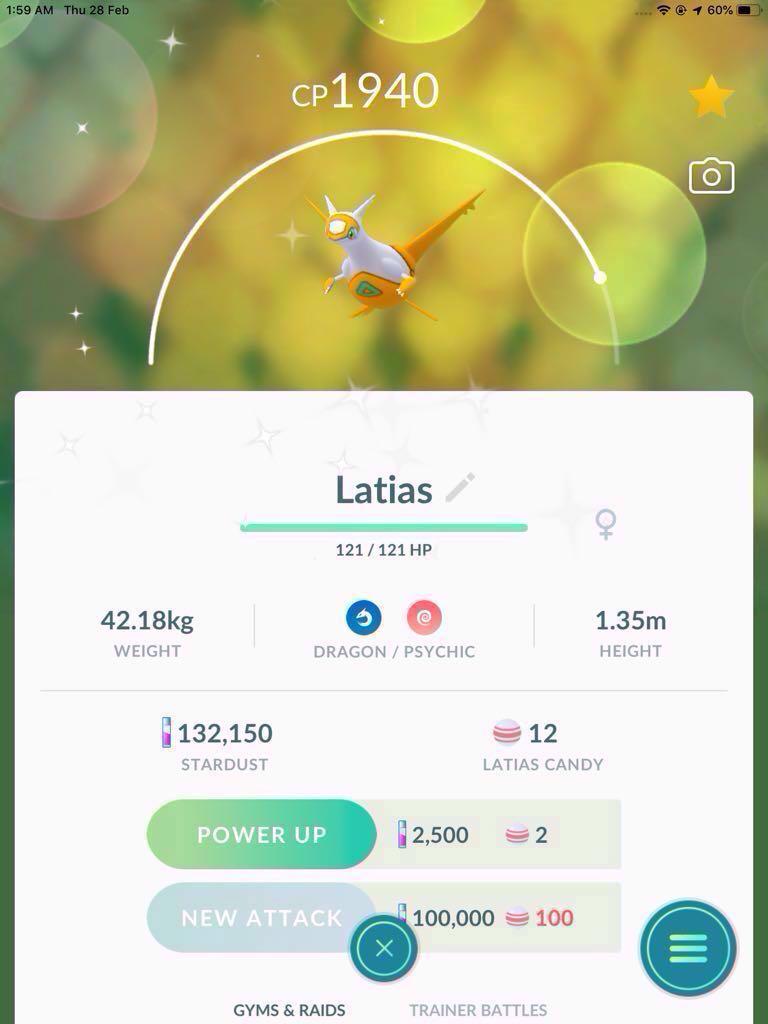 Pokemon Go RARE Shinies!, Video Gaming, Gaming Accessories, Game Gift ...