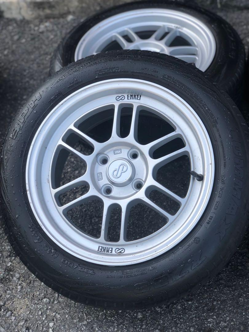 Rim Enkei RPF1 15, Auto Accessories on Carousell