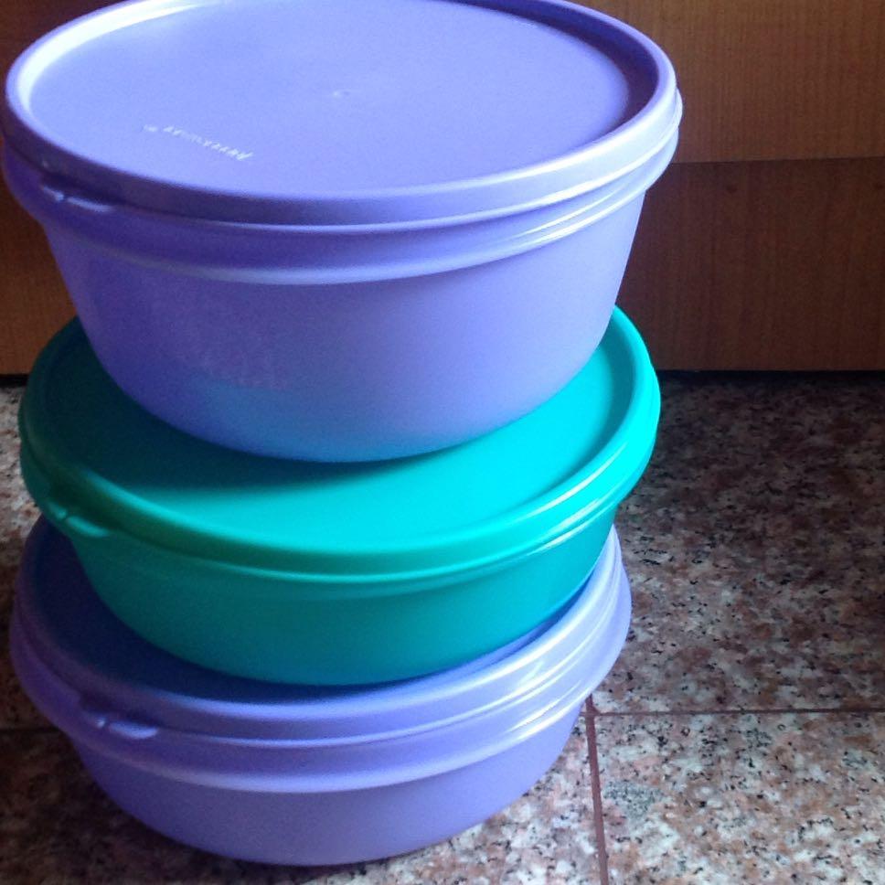 Tupperware 1 Litre Containers , Furniture & Home Living, Kitchenware ...